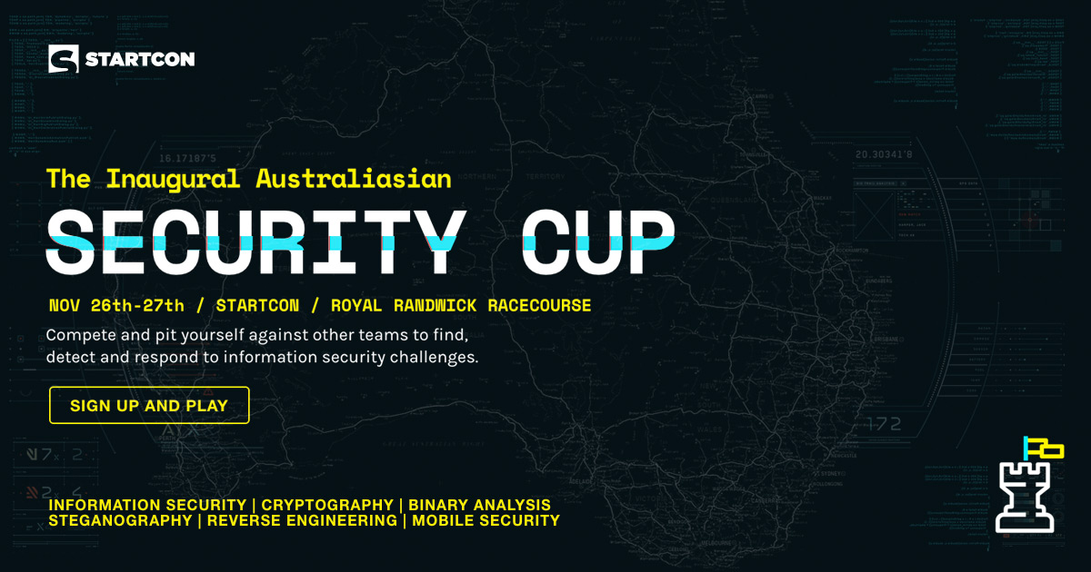 The Australiasian Security Cup @ StartCon - Capture the Flag